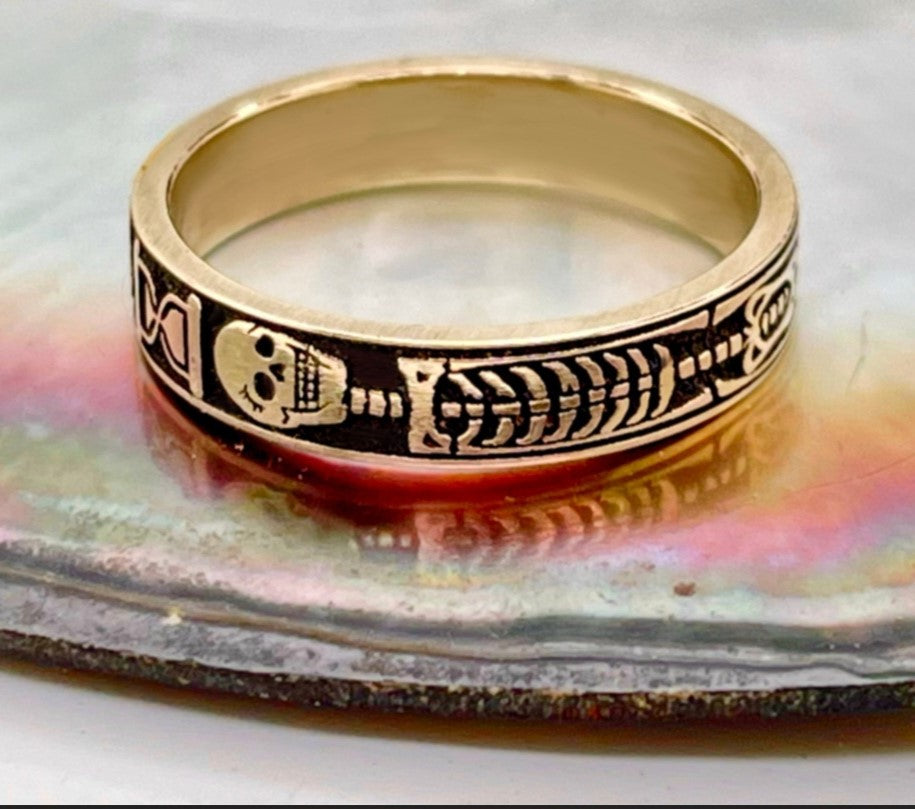 Memento Mori Rings – Pretty Savage Jewellery